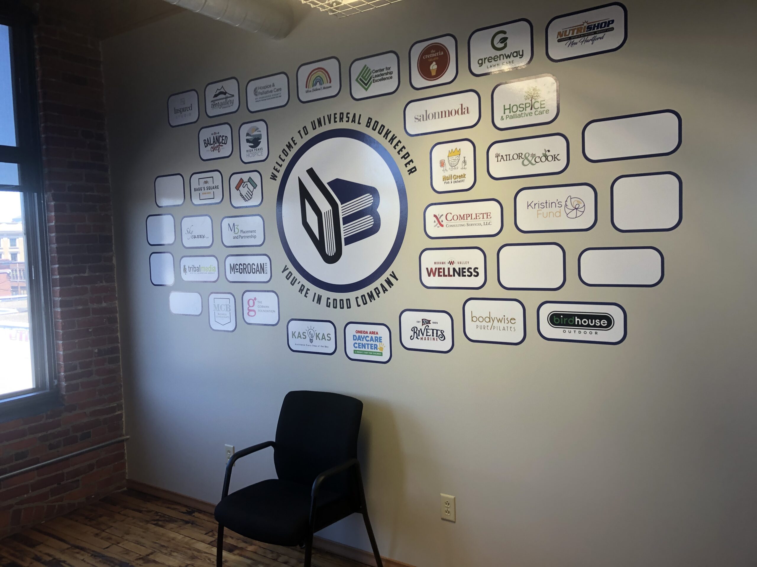 DOOR / DESK / WALL WRAPS - UTICA SIGN & GRAPHICS